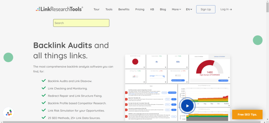 A Comprehensive Review of LinkResearchTools
