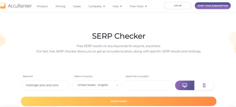 AccuRanker Review: Rank Tracking and SERP Tool